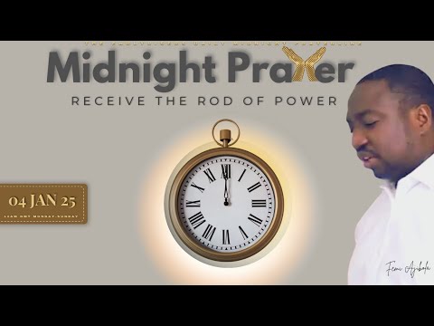 DAILY MIDNIGHT PRAYER| MID NIGHT PRAYER COMMANDING THE DAY | ALPHA HOUR ...