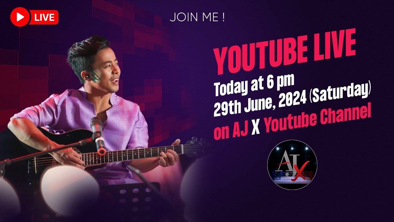 AJ Maisnam Youtube Livestream AJ X - YouTube