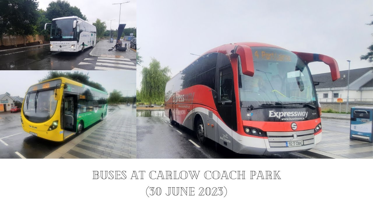 Buses At Carlow Coach Park | 30 June 2023 (Including New Town Service ...