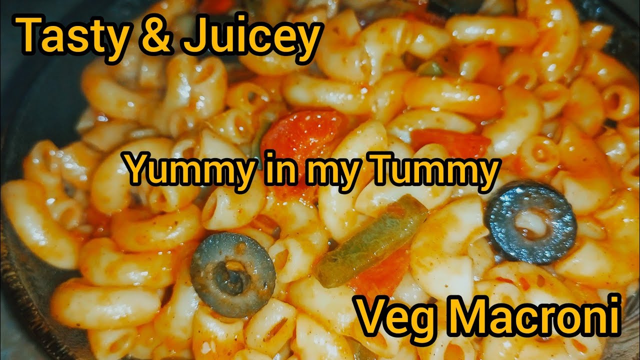 Delicious & Juicey Vegetable Macroni..how to make Macronies.. # ...
