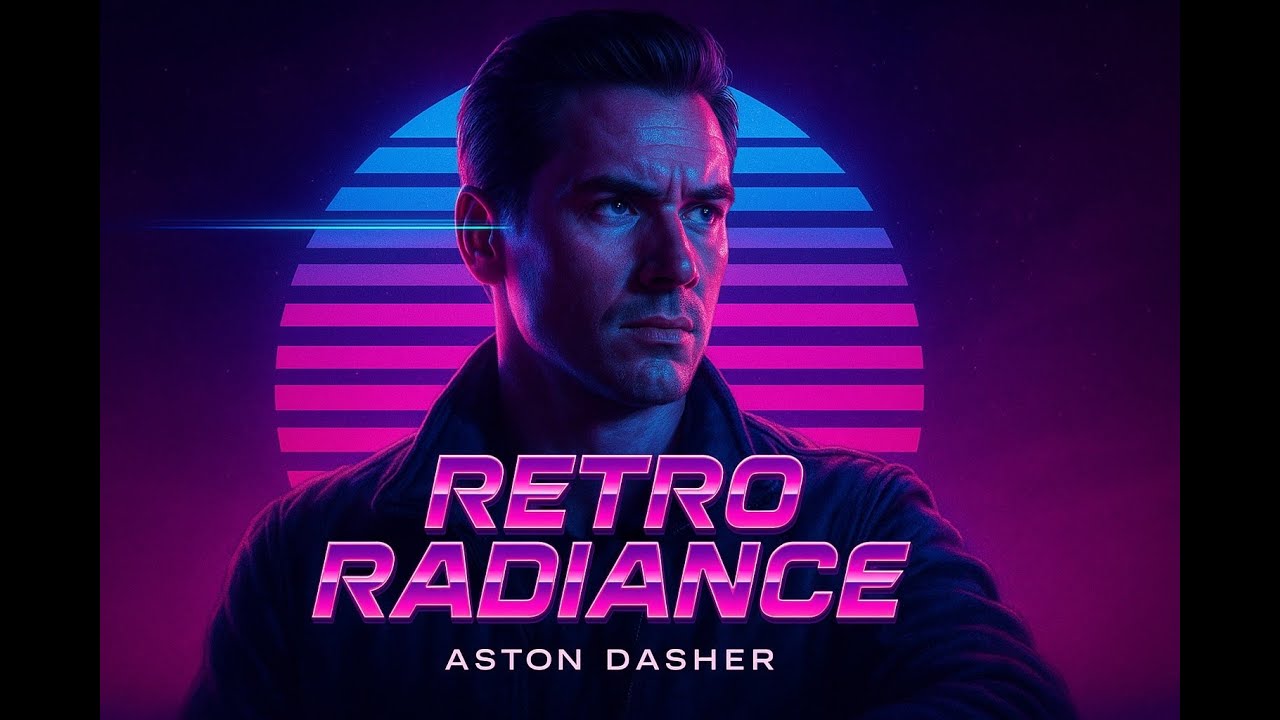 Retro Radiance - Aston Dasher Synthwave Mix (Official Music VIsualizer ...
