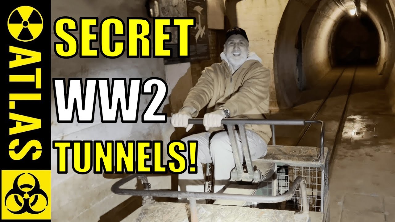 Go Inside 90 Miles of WW2 Underground Tunnels and Bunkers! - YouTube