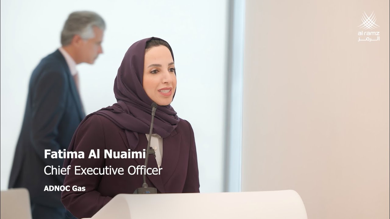 CEO Series: Fatema Mohamed Al Nuaimi, CEO of ADNOC Gas - YouTube