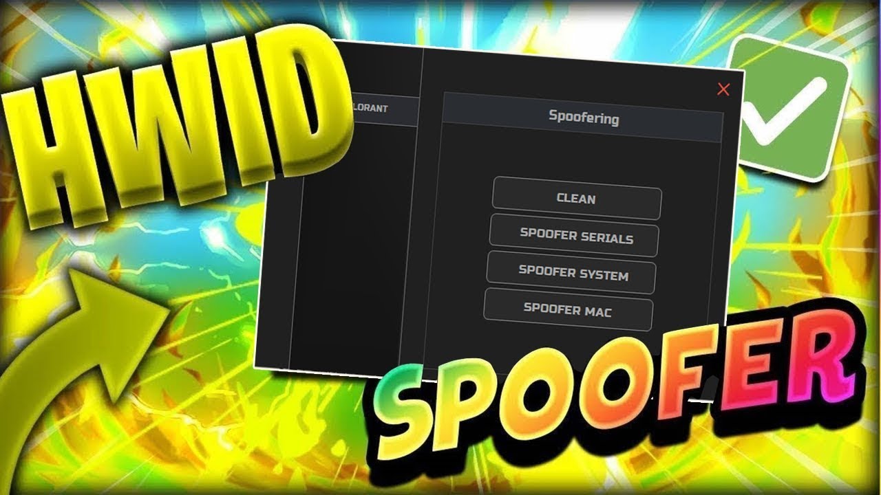 COMO RETIRAR BAN HWID DO VALORANT COM SPOOFER - YouTube