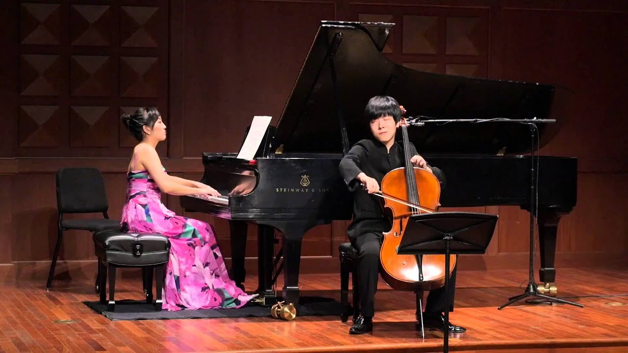 Rachmaninoff Vocalise, Op.34 no.14 Qiele Guo(Cello Guo) Cello, Heejung ...