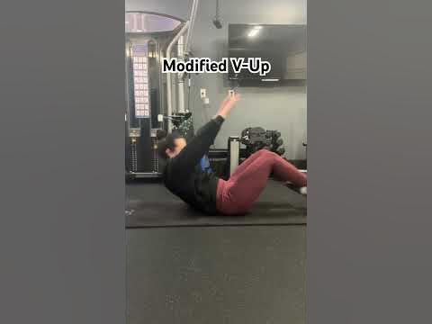 Modified V-Up #personaltrainer #demo #traincore #coreactivation #corestrengthening - YouTube