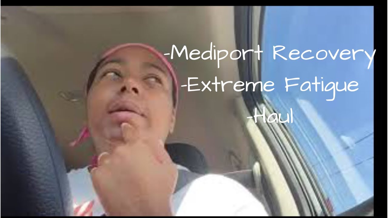 Literally Struggling After Mediport Removal | Hobby Lobby Haul - YouTube