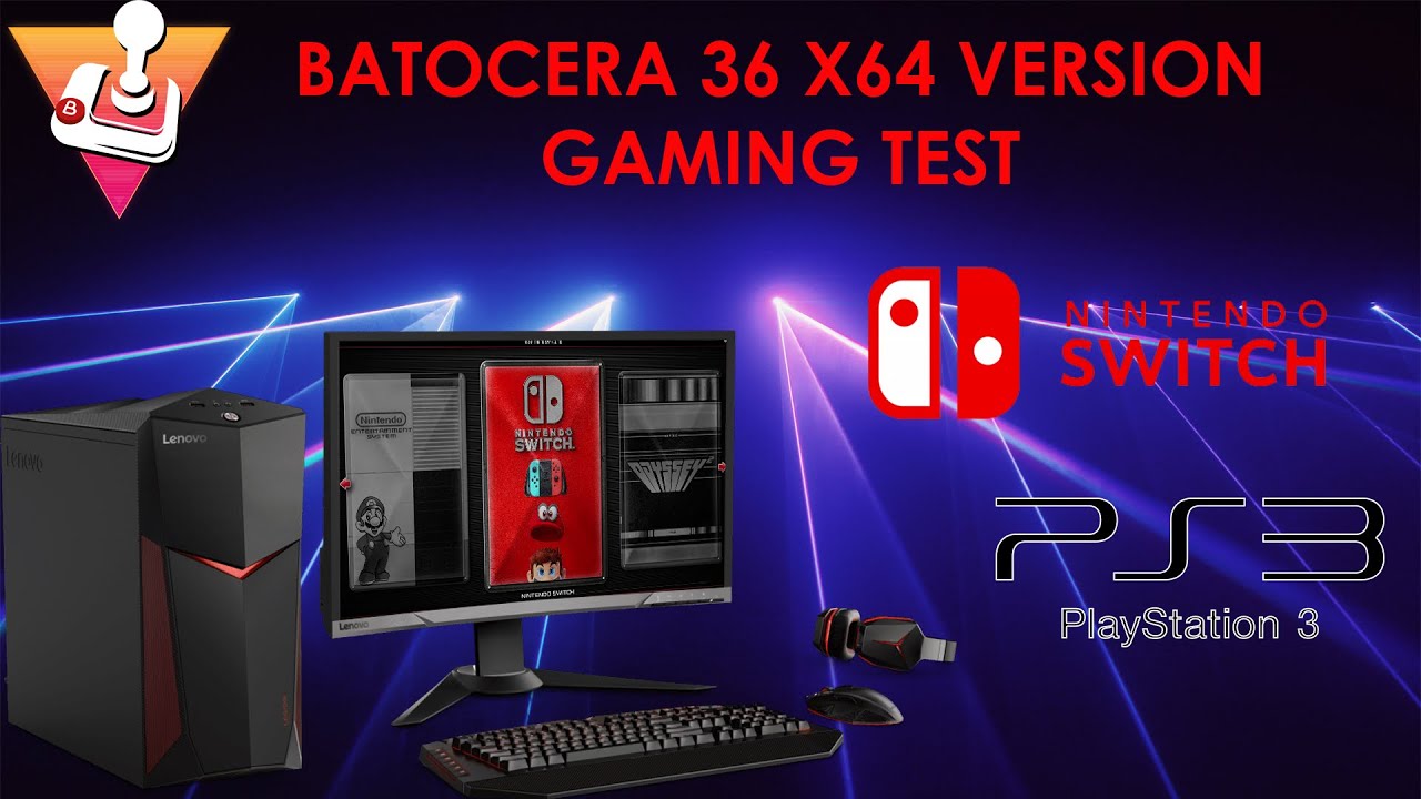 Batocera Gaming Test: PS3 and Nintendo Switch Emulation on PC - YouTube