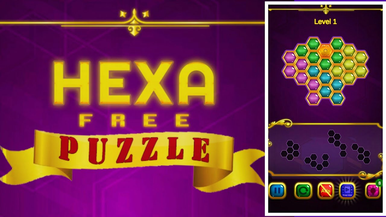 Hexa Free - Game Puzzle - YouTube