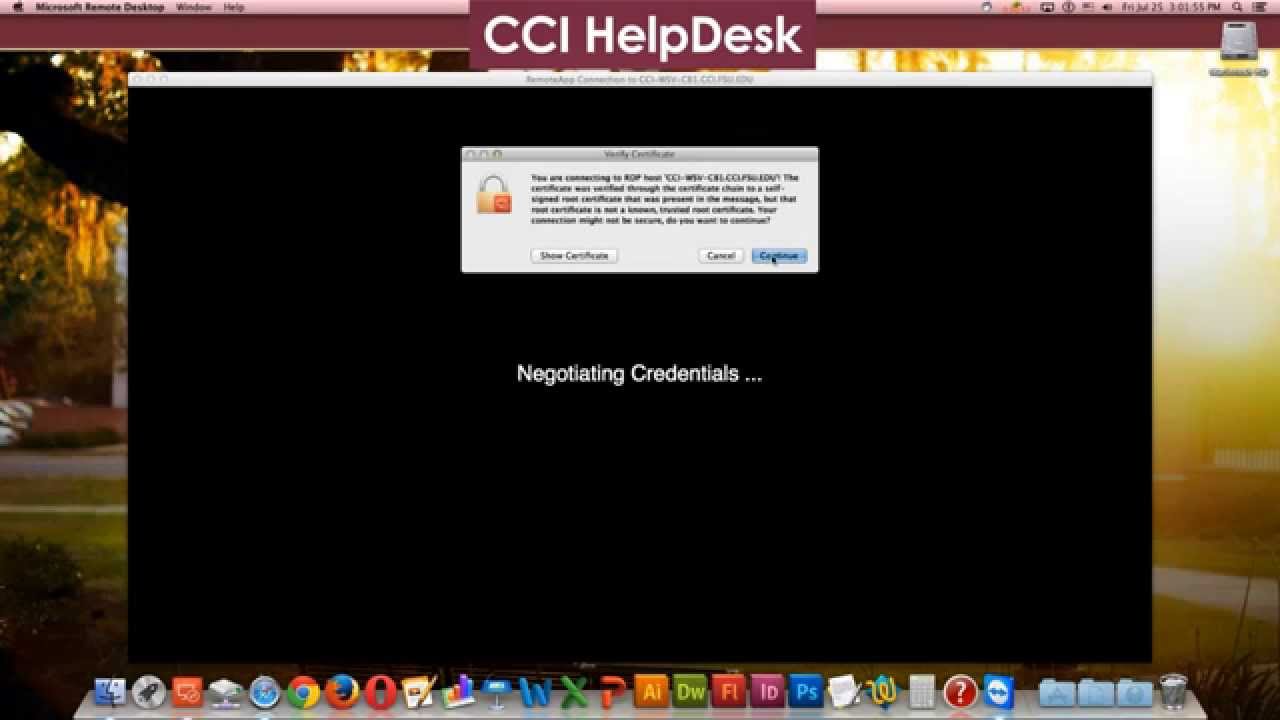How to Access Microsoft Remote Desktop - YouTube