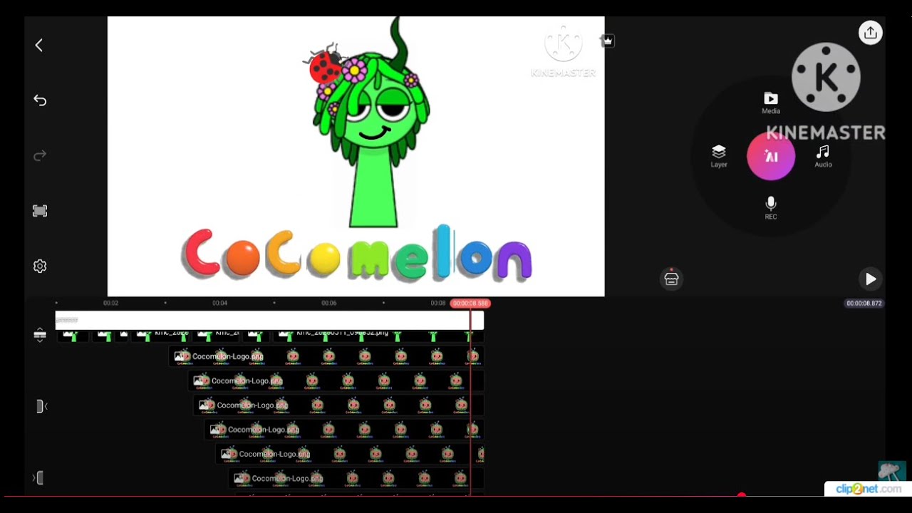 CoComelon Logo Remake Kinemaster Speedrun x16 Speed@WAGDHN2025 - YouTube