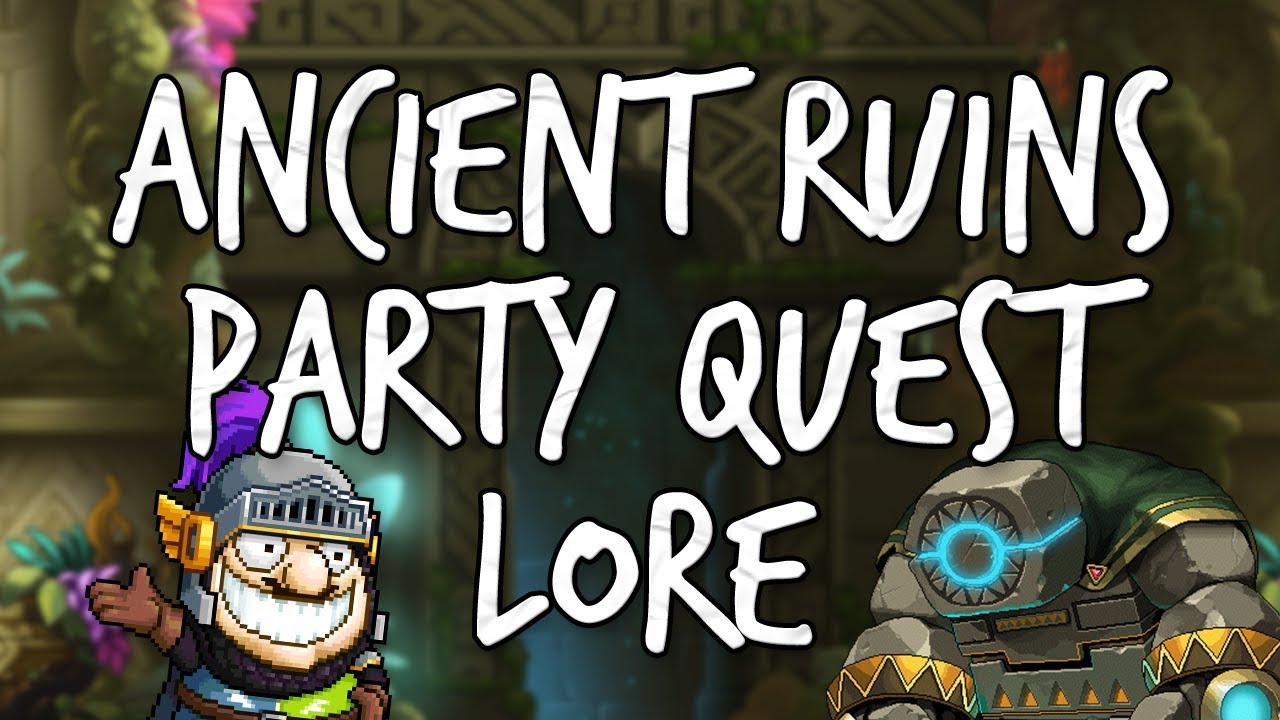 MapleStory Lore - Ancient Ruins Party Quest - YouTube