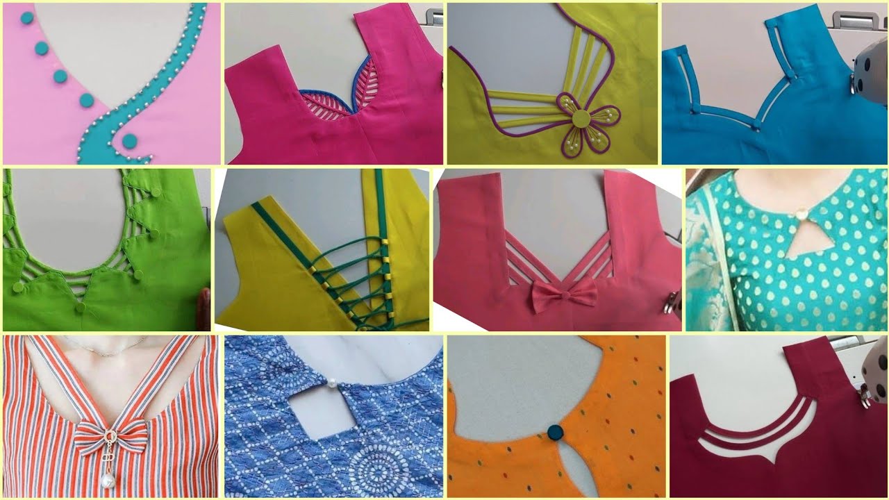 Bakra Eid Latest neck design 2025/Summer neck design 2025/Churidar neck ...