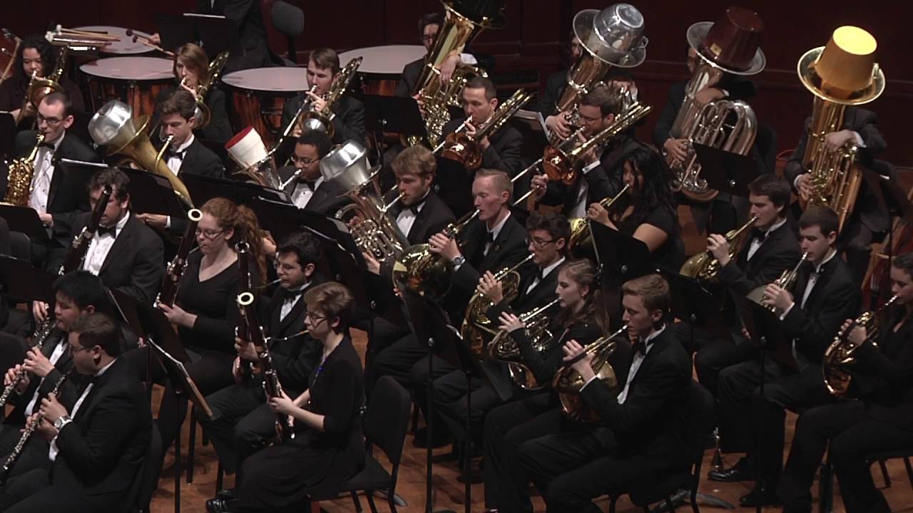 UMich Symphony Band - Aaron Copland - The Red Pony Film Suite - YouTube
