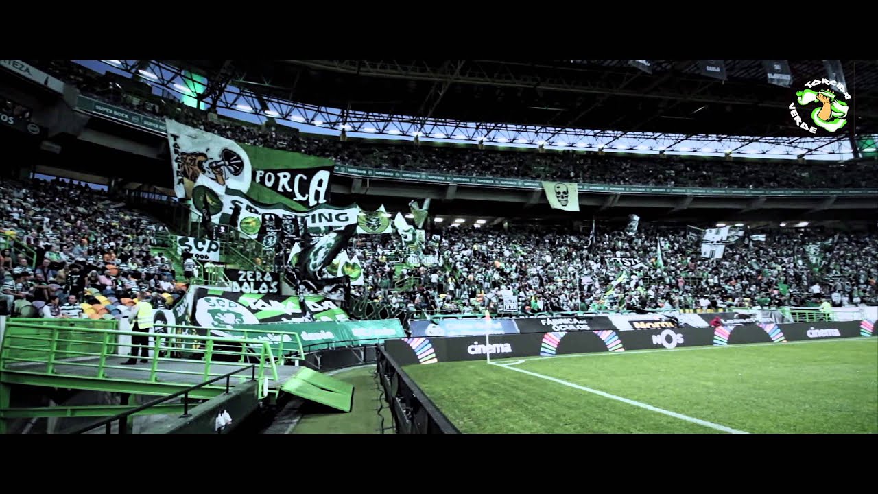 TORCIDA VERDE - SPORTING vs Marítimo 2014/2015 - YouTube