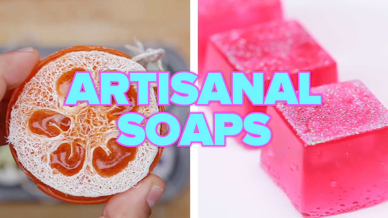 5 DIY Artisanal Soaps - YouTube