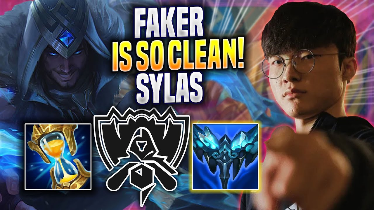 FAKER IS SO CLEAN WITH SYLAS! - T1 Faker Plays Sylas MID vs Vex ...