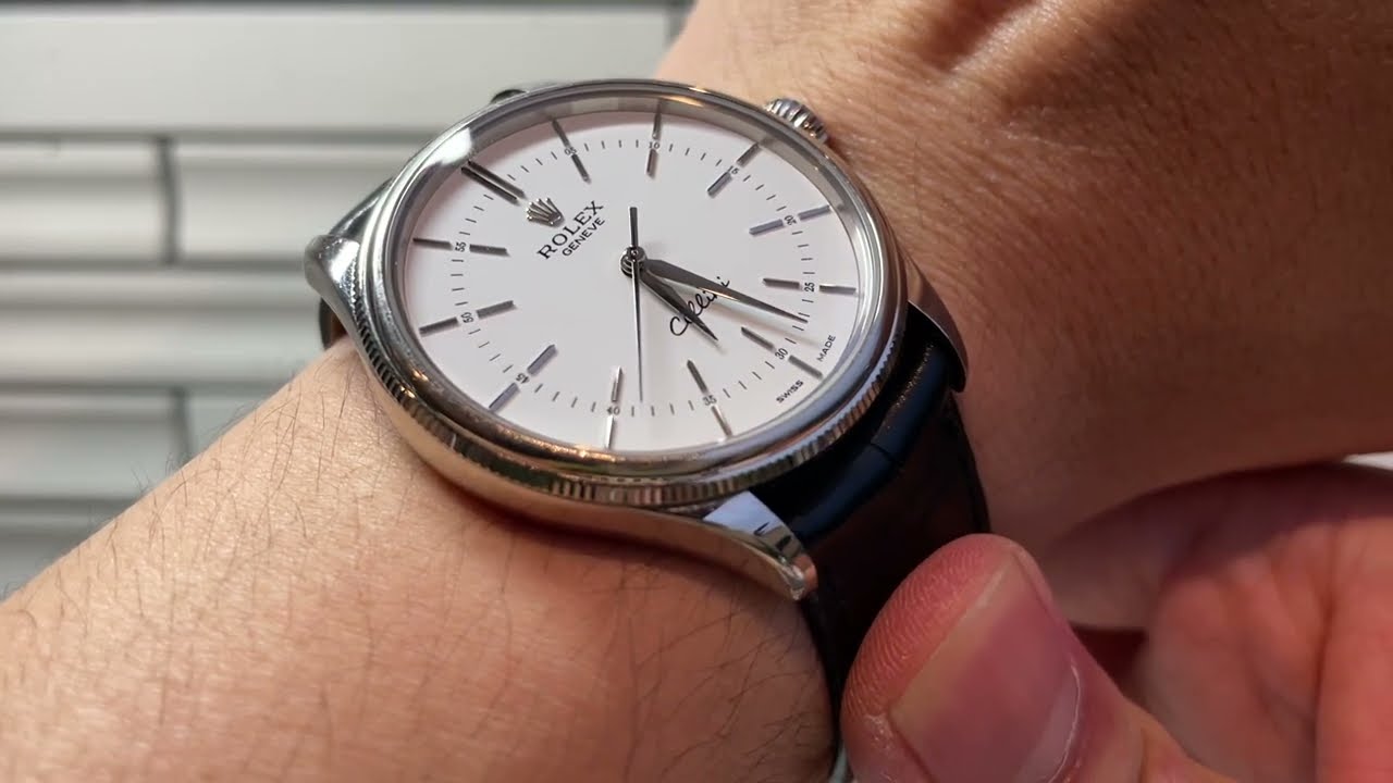 第374集 Obama Rolex 奧巴馬勞力士Cellini Time 18K White Gold /低調簡約一切美好但價錢略貴 ...