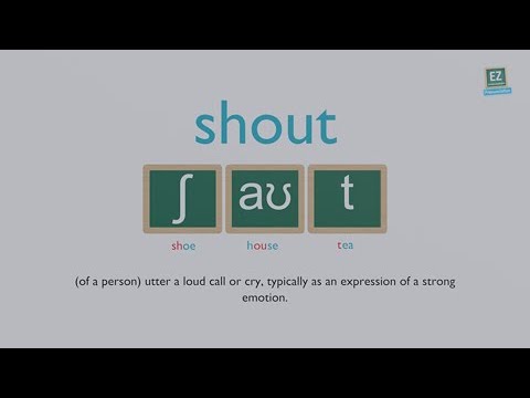 How to pronounce shout ? - YouTube