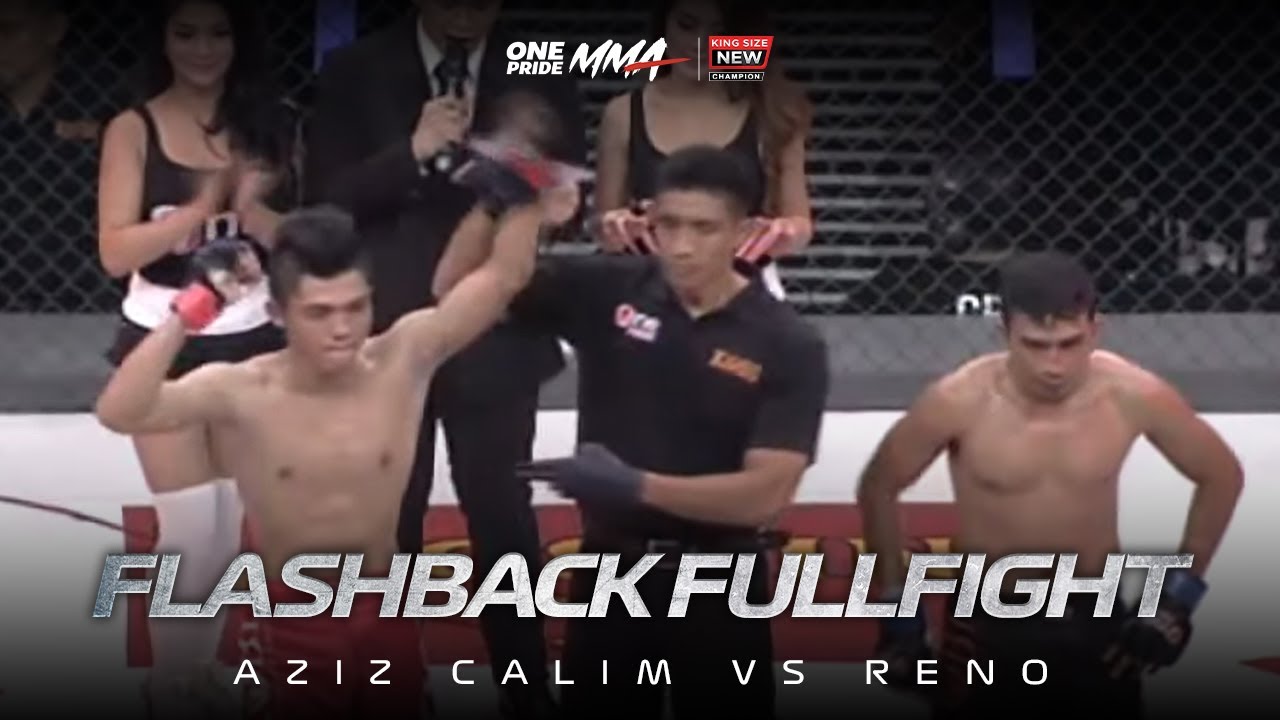 DEBUT MMA AZIZ CALIM DI ONE PRIDE MMA | FLASHBACK AZIZ CALIM VS RENO ...