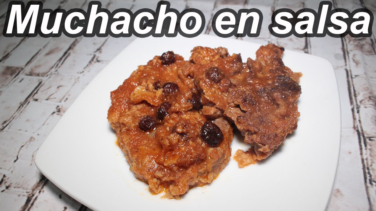 Muchacho En Salsa De Uvas - Receta de Muchacho fácil de hacer - YouTube