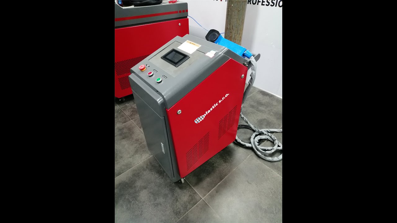 200w laser cleaning machine remove paint on car rims 1 - YouTube