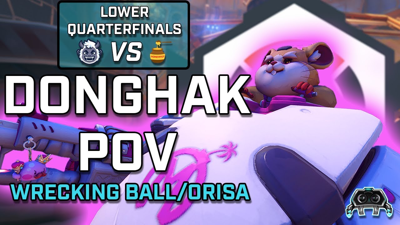 [Donghak POV] Yeti vs Honeypot - Lower Quarterfinals - Asia LAN - OWCS - YouTube