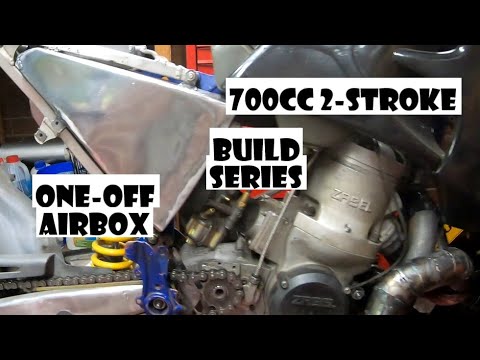 700cc 2-stroke build, Zabel sidecar engine in solo motocross bike, part ...