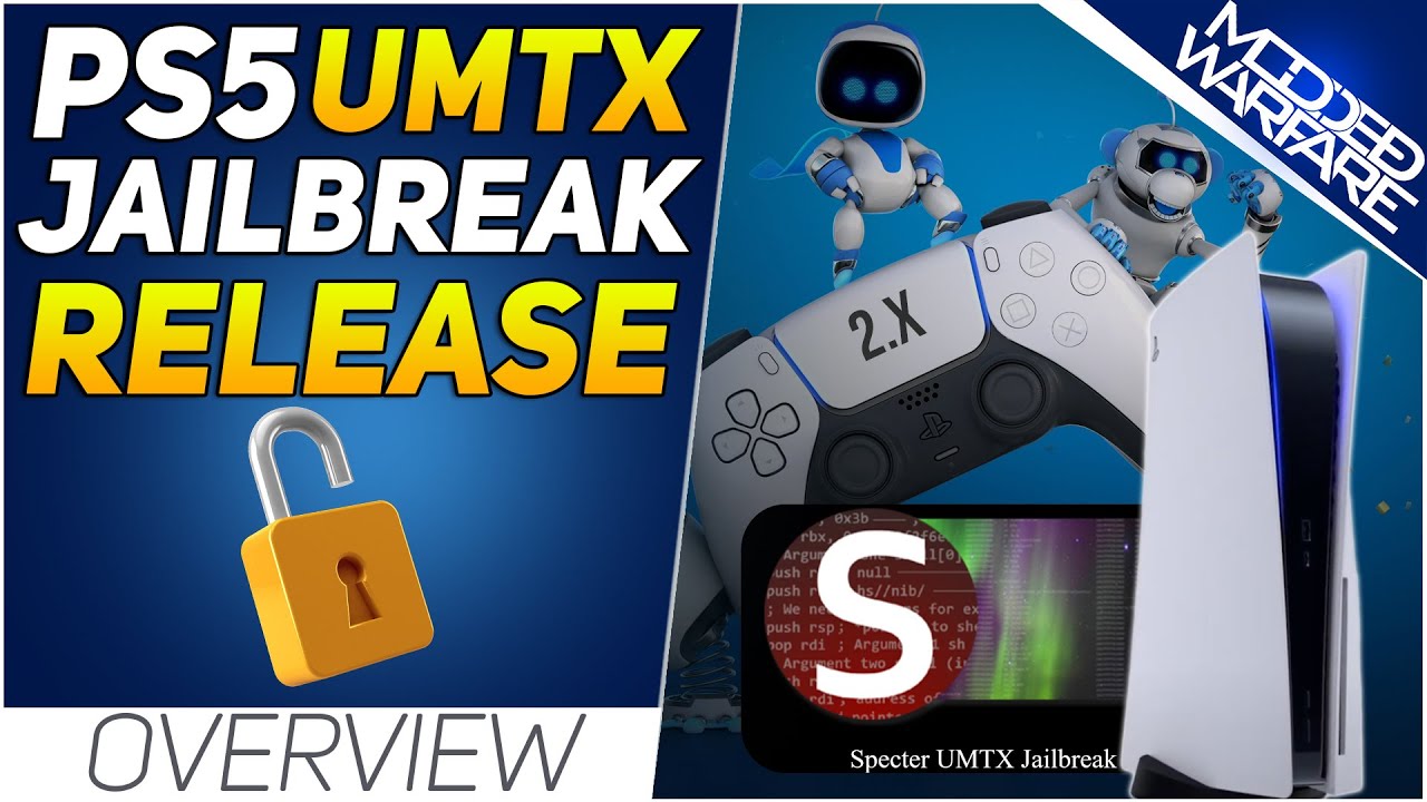 New PS5 umtx Jailbreak Released for 2.x | Overview & Setup! - YouTube