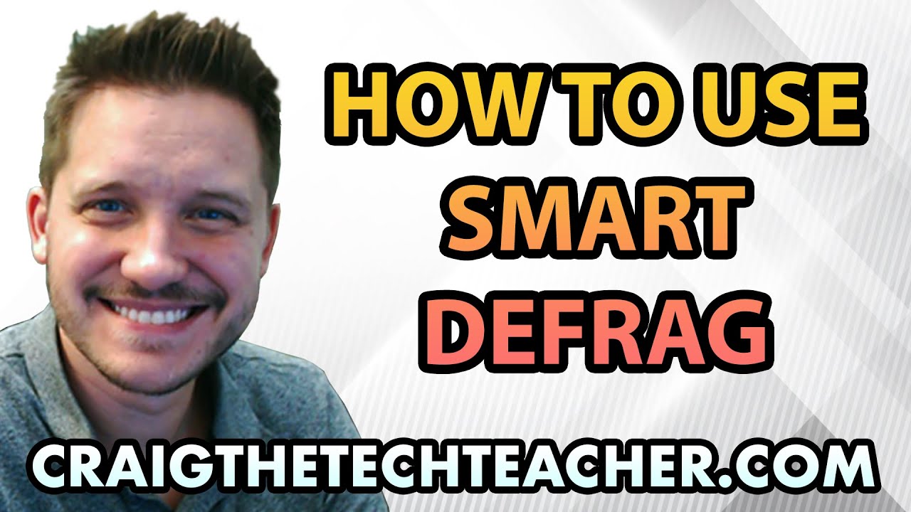 How To Use Smart Defrag - YouTube