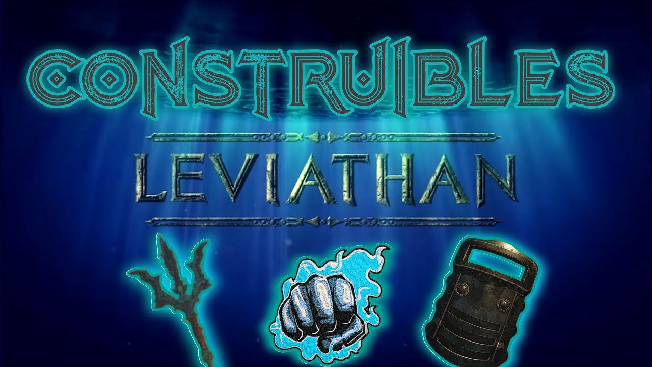 TODOS los CONSTRUIBLES del mapa LEVIATHAN de BLACK OPS 3 (Escudo ...