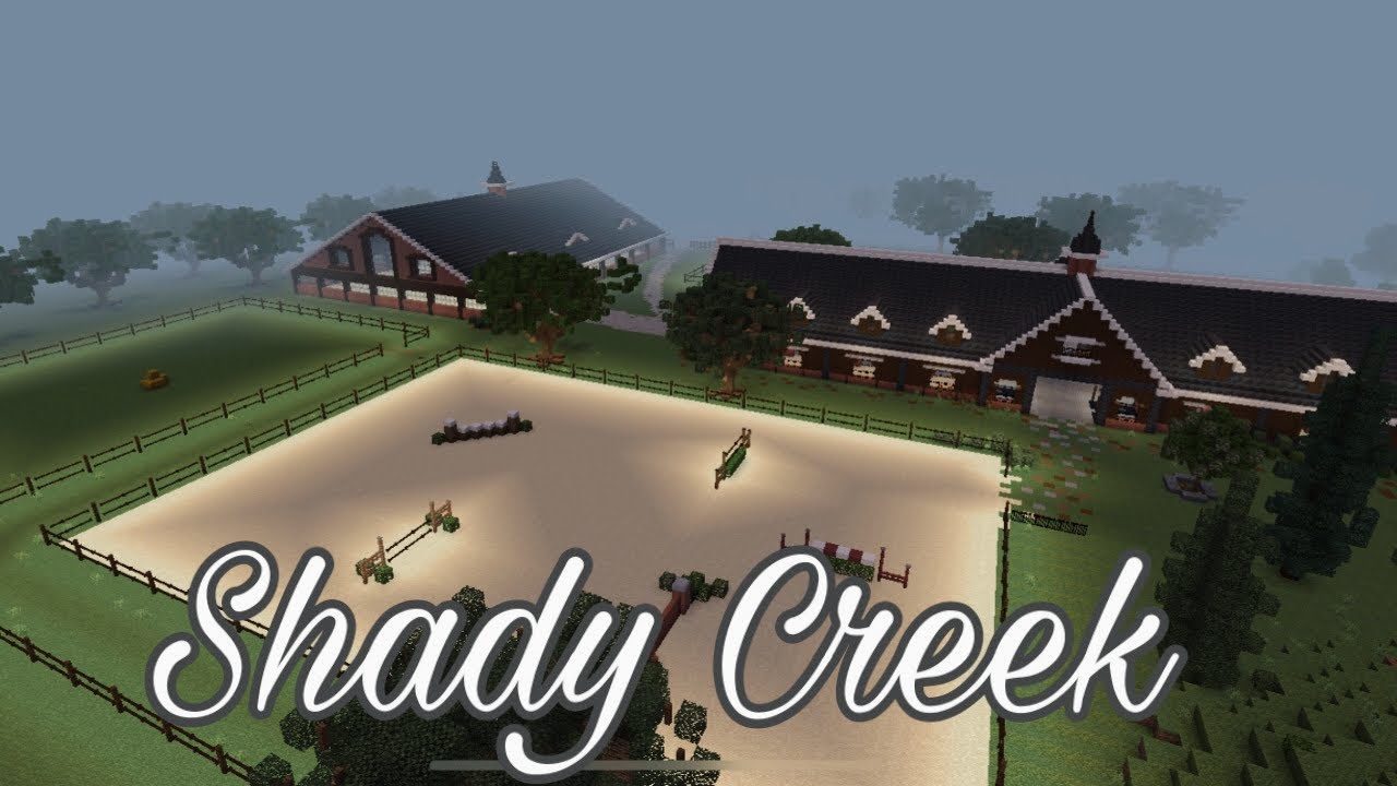 Shady Creek Finished Barn Tour! | Minecraft Equestrian | DibbleCraft ...