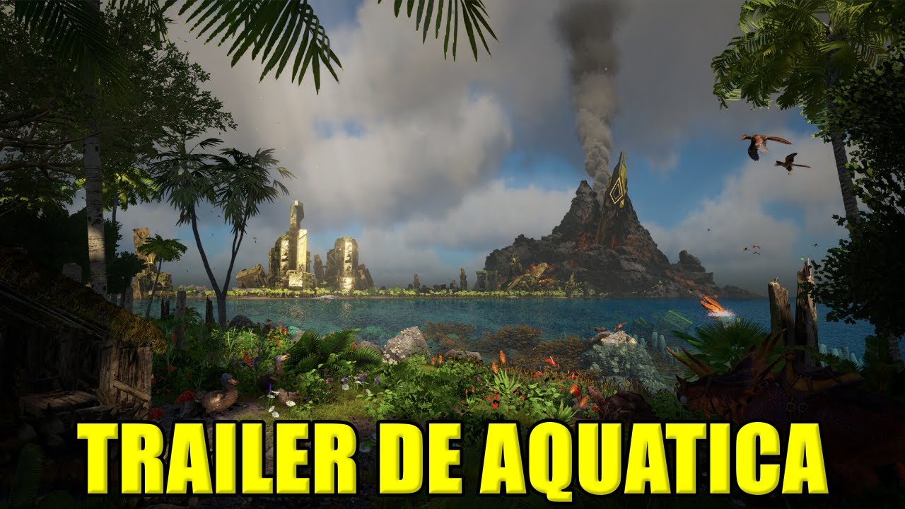 TRAILER "FILTRADO" DE AQUATICA, HA MEJORADO? CUANDO SALDRA - YouTube