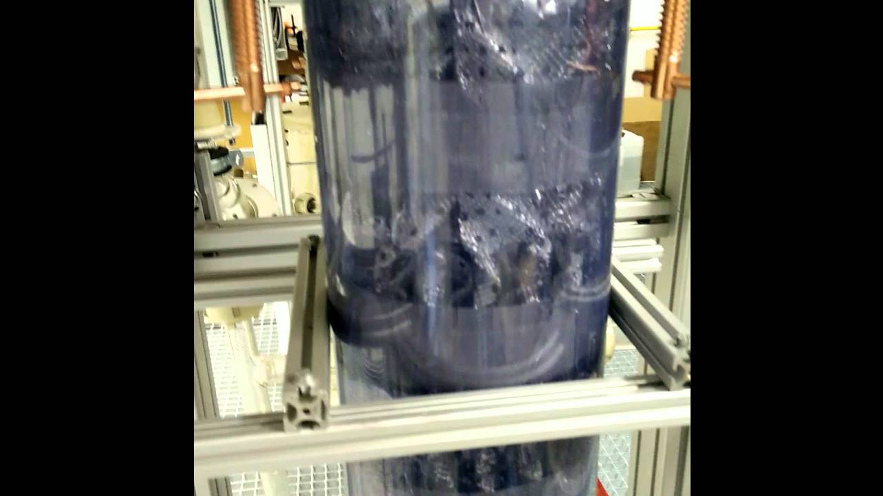 Liquid flow in an absorption column - YouTube