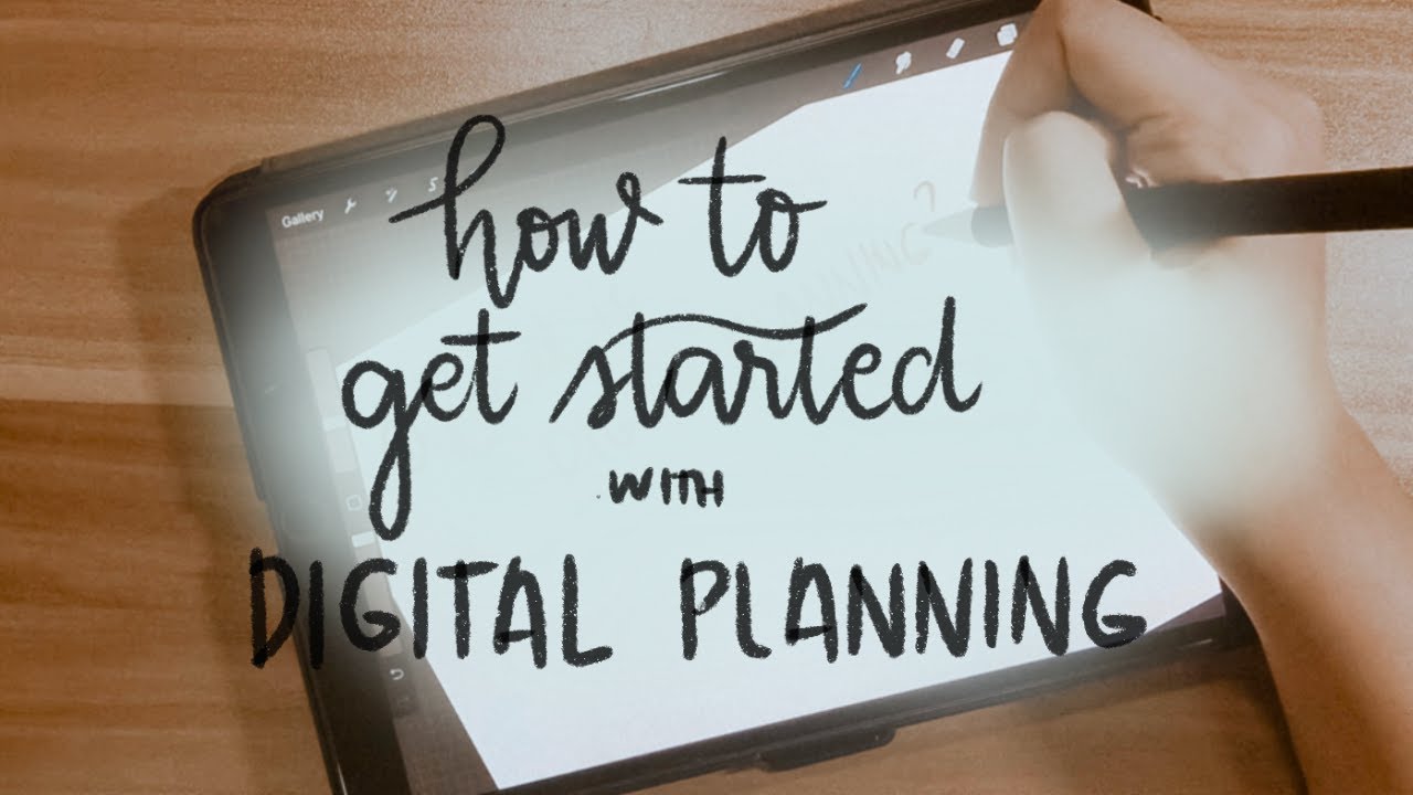 How to Get Started With Digital Planning | Tea Time Plans - YouTube