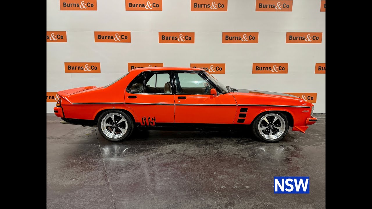 1977 Holden HX GTS Monaro - YouTube