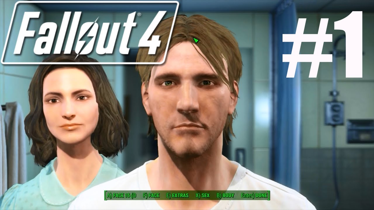 Fallout 4 | Part 1 | Character Creation, Intro, 1 Hour - YouTube
