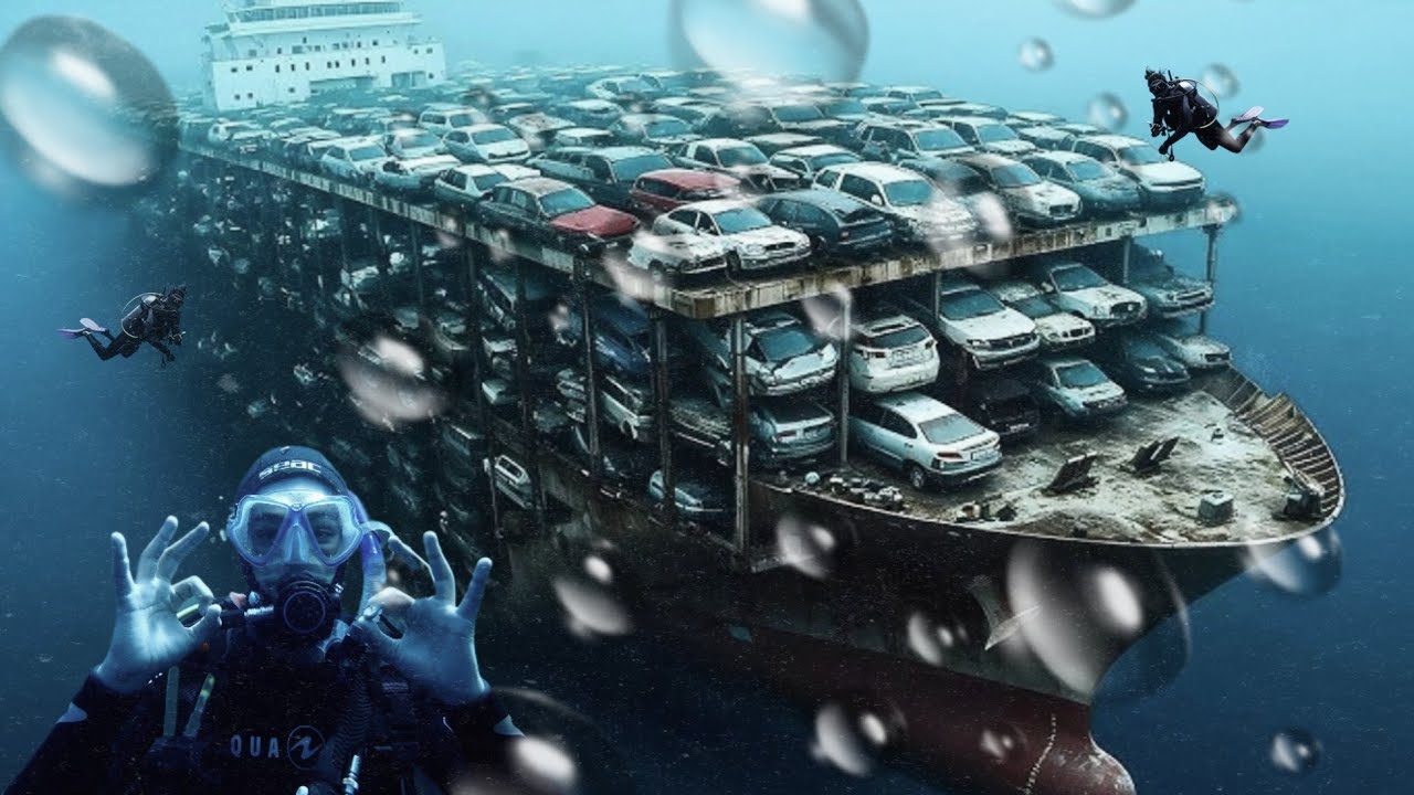 WORLD'S MOST LUXURIOUS Cars SINK on Cruise Ship in Ocean? - YouTube