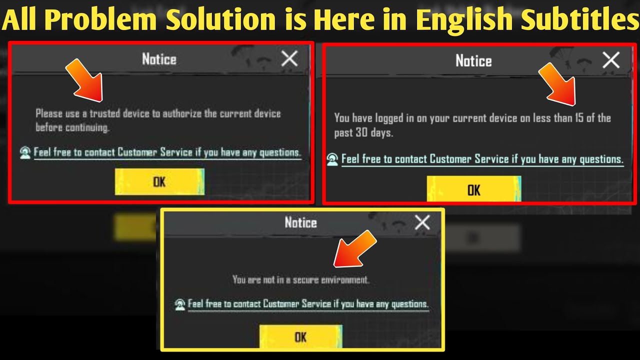 You're Not in Safe/Secure Environment Solution is Here | Current Device ...