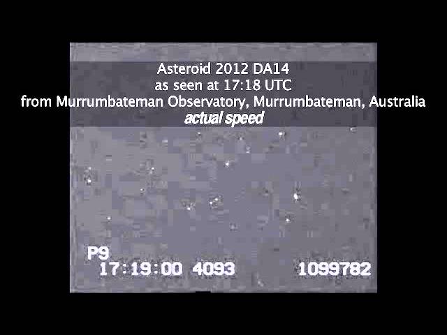 Asteroid Da14 2022