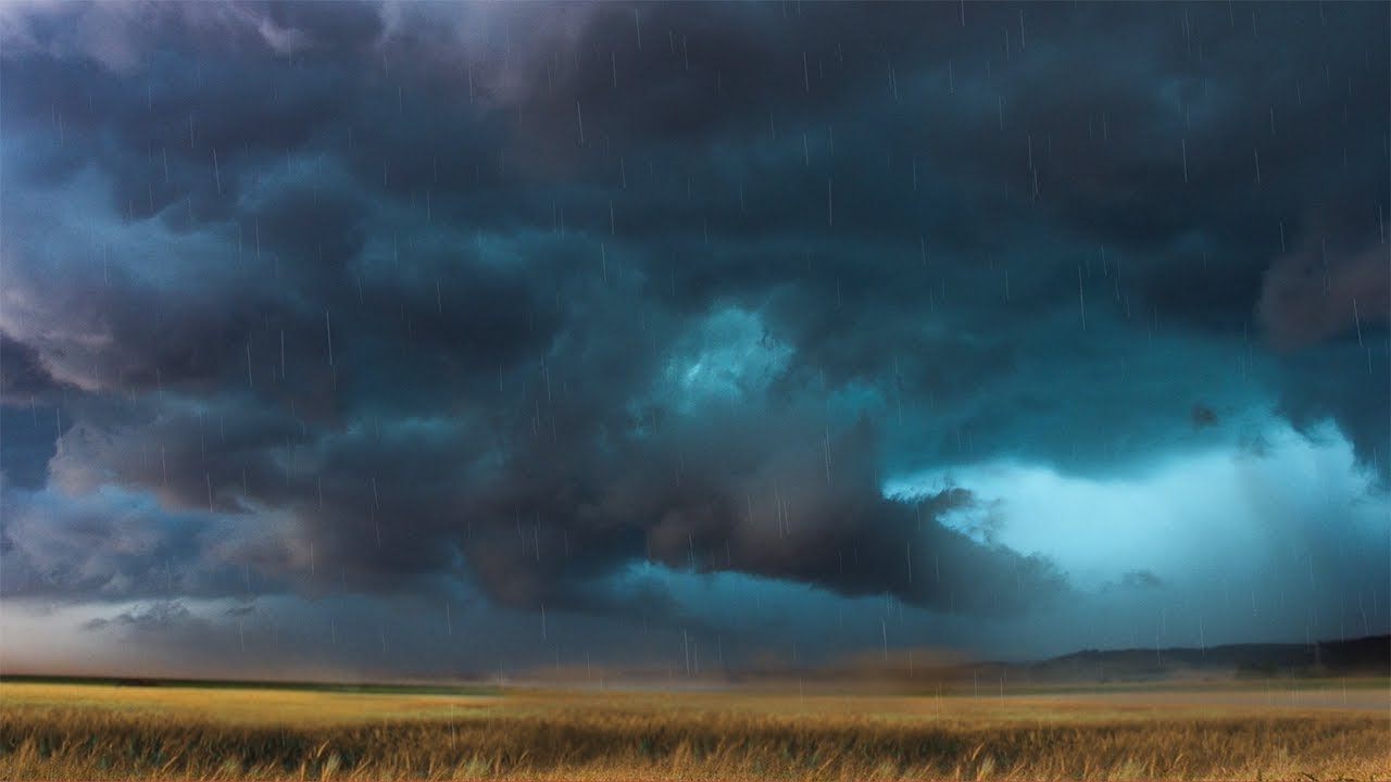 Peaceful Summer Storm | Relaxing Music & Nature Sounds - YouTube