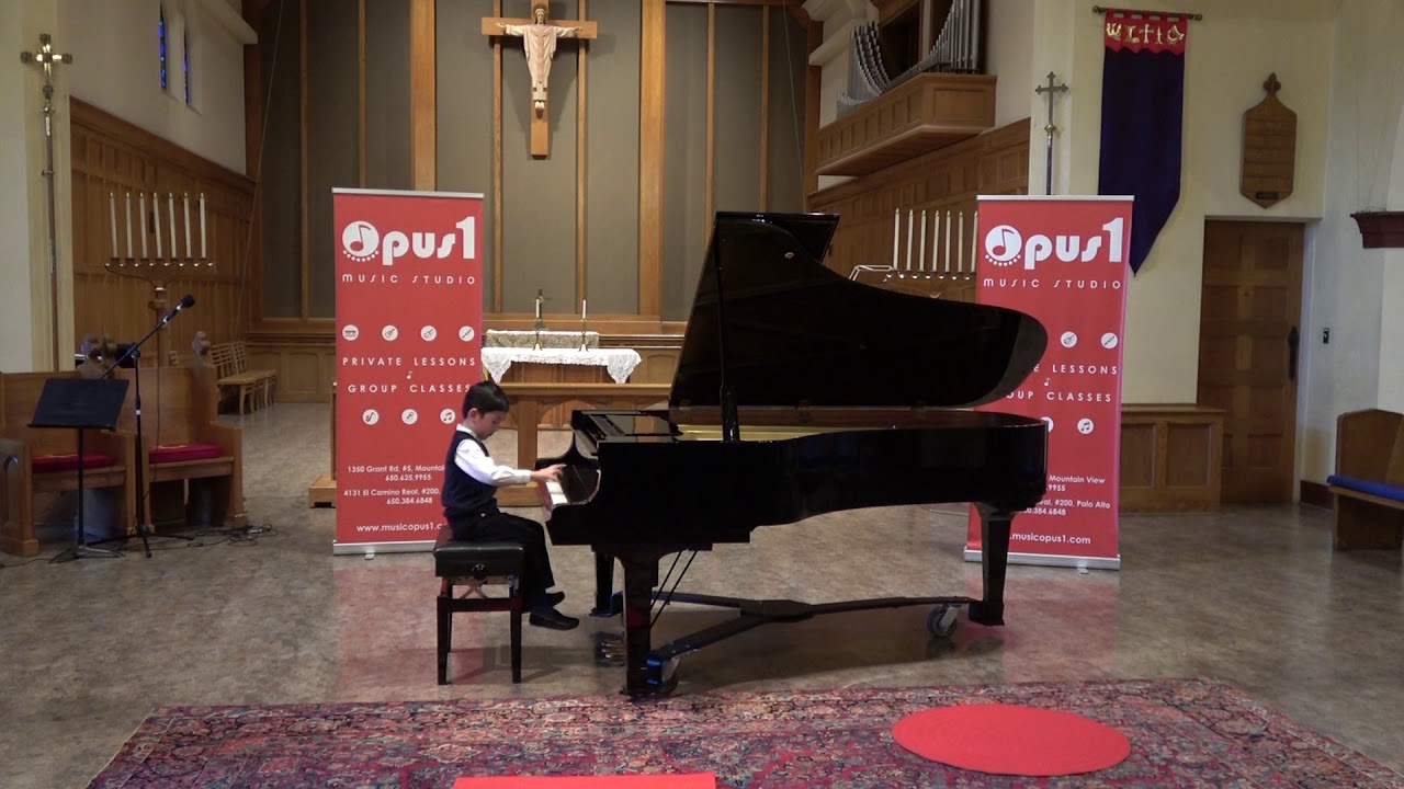 2018 Opus 1 Music Studio Spring Recital - Derick Wang , Piano - YouTube
