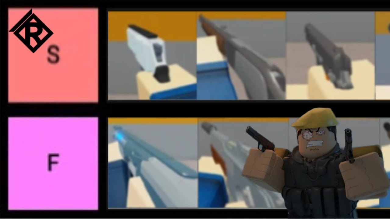 RANKING ALL ROBLOX ARSENAL GUNS... - YouTube