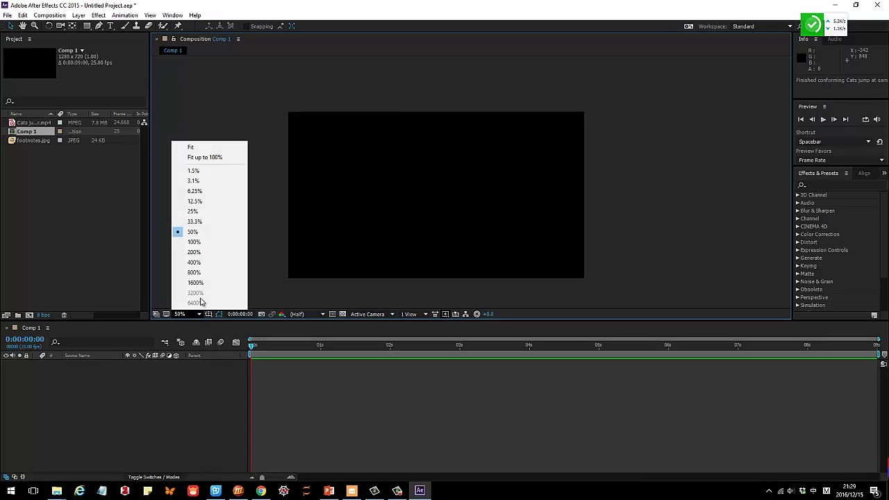 After Effects Tutorial 1: Intro (interface/compositions/layers) - YouTube