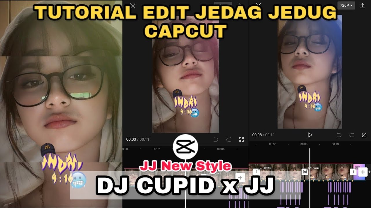 Tutorial Edit Jedag Jedug Capcut DJ CUPID x JJ || JJ New Style - YouTube