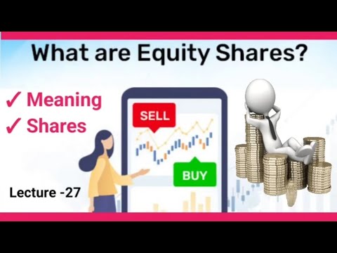 Lecture -27 || Equity Shares ---- Meaning and Features || Long-term ...