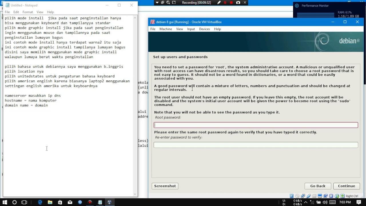 HOW TO INSTALL DEBIAN 8.6 GUI - YouTube