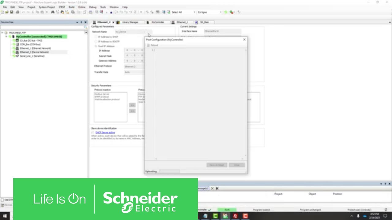 How to Delete Post Configuration File of TM251 Controller Using FTP ...