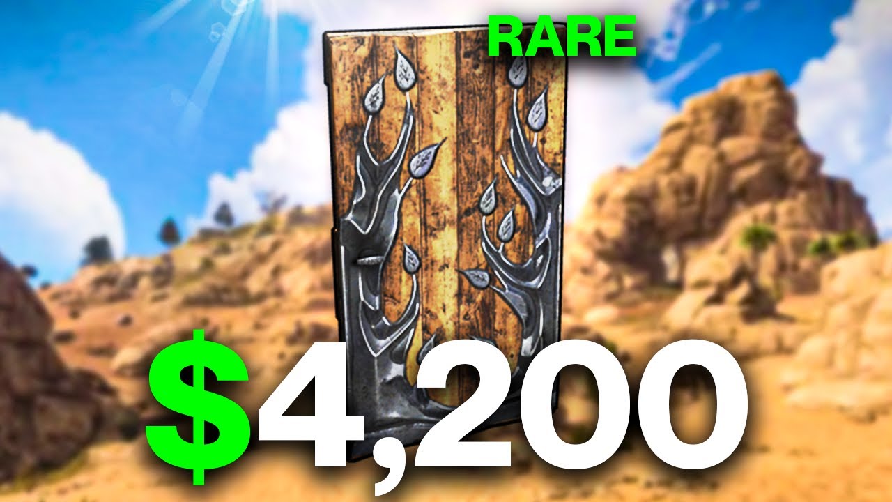 I Won The RAREST RUST SKIN POSSIBLE ($4,200 METAL TREE DOOR) - Rust ...