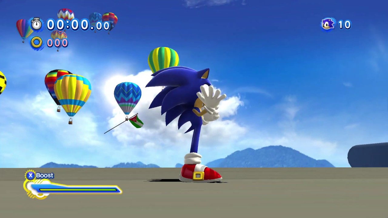 Sonic Generations custom level test...thing - YouTube